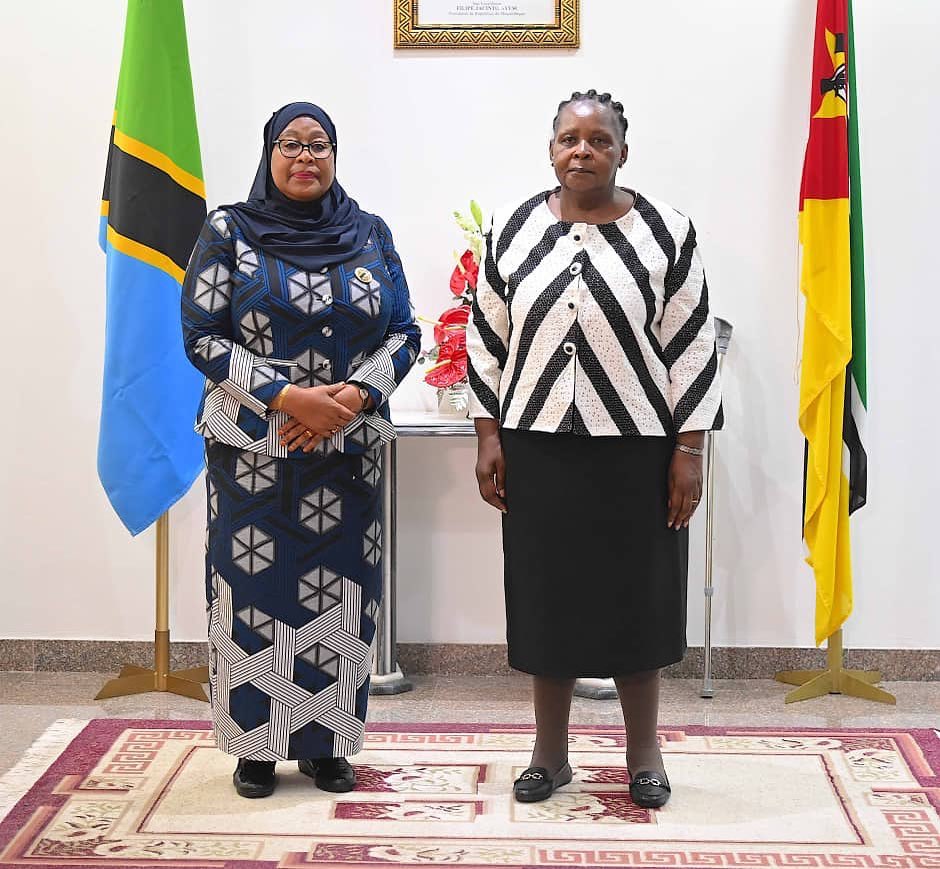 Rais Samia Akutana na Rais wa Bunge la Jamhuri ya Msumbiji Leo - Picha ...