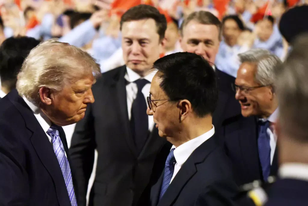 Fahamu Kwa Nini Mabosi wa Apple, Tesla na Nvidia Wapo China na Trump ...